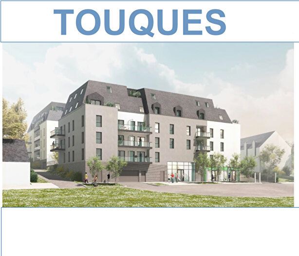 Appartement à vendre - Touques - 3 pièces - 2 chambres