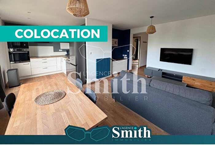 Appartement à louer - Mont-Saint-Aignan - 4 pièces - 3 chambres