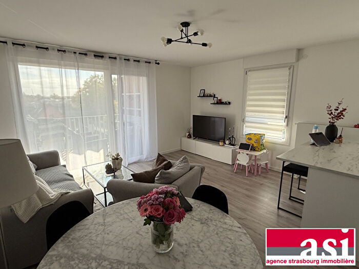 Appartement à vendre - Strasbourg, Musau, Port du Rhin - 4 pièces - 3 chambres