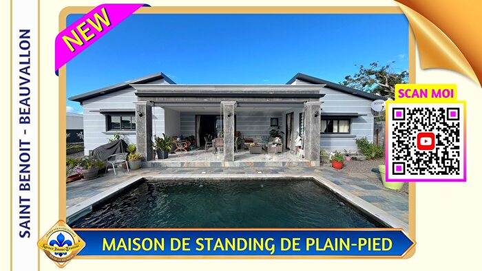 Maison à vendre - Saint-Benoît - 4 pièces - 3 chambres