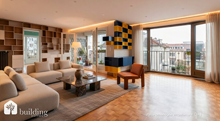 Appartement à vendre - Courbevoie, Bécon - 5 pièces - 3 chambres