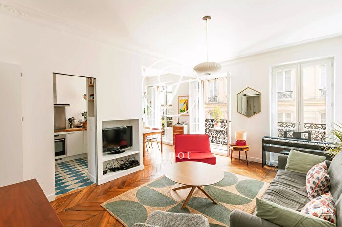 Appartement 3 pièces à vendre à Paris 18ème, Montmartre, Sacré Coeur, Abbesses