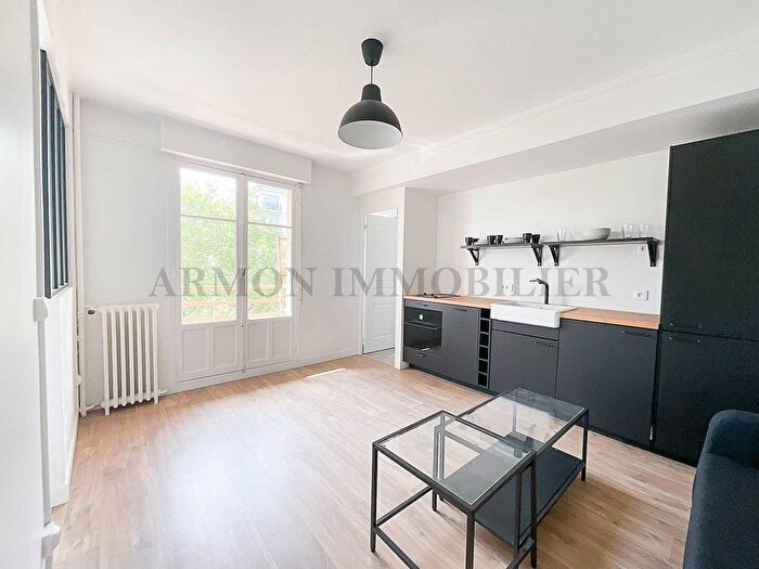 Appartement à louer - Parchamp Albert Kahn, Boulogne-Billancourt - 2 pièces - 1 chambre