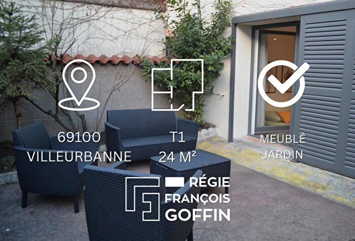 Croix Luizet, Villeurbanne - Appartement 1 pièce à louer