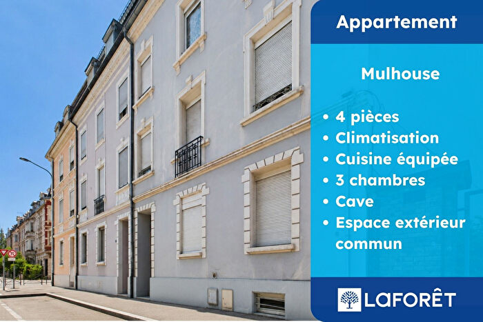Mulhouse, Vauban, Neppert, Sellier - Appartement 4 pièces à vendre