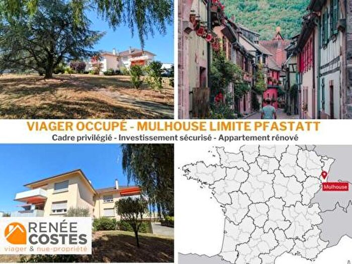 Mulhouse, Bourtzwiller : Appartement 3 pièces à vendre
