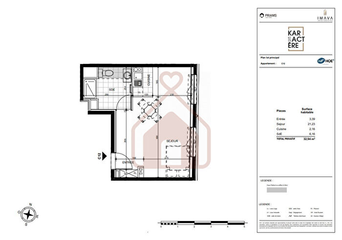 Le Kremlin-Bicêtre, Mairie, Salengro : Appartement 1 pièce à vendre