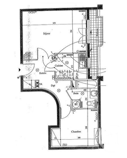 Appartement 2 pièces à Montigny-le-Bretonneux, Saint-Quentin, à louer