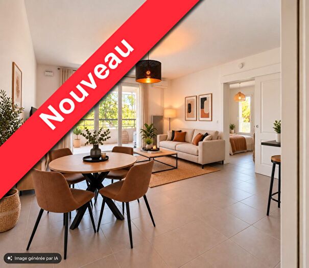 Appartement 2 pièces à vendre - Castelnau-le-Lez, Moutte, Sablas