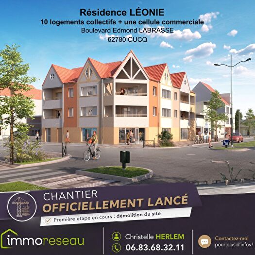 Appartement 1 pièce à Cucq, à vendre