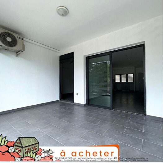 Appartement à vendre - Saint-Paul - 2 pièces - 1 chambre