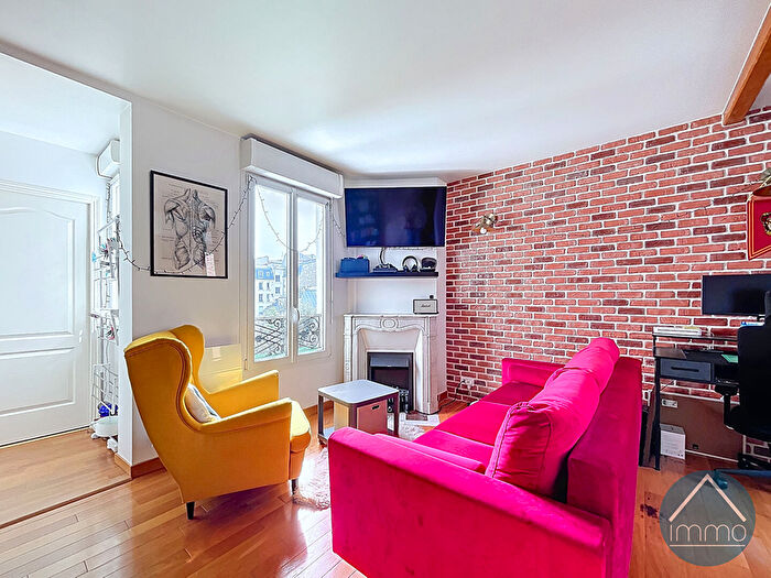 Appartement à vendre - Asnières-sur-Seine, Centre-ville - 2 pièces - 1 chambre