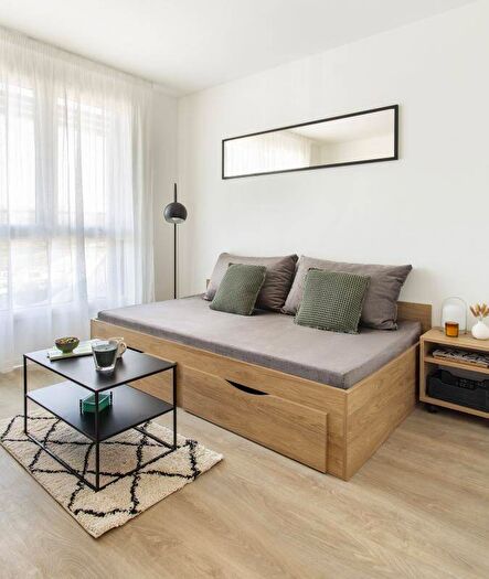 Appartement à louer - Rebberg Nord, Mulhouse - 1 pièce