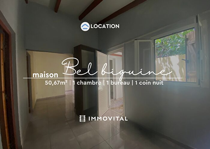 Maison à louer - Capesterre-Belle-Eau - 2 pièces - 1 chambre