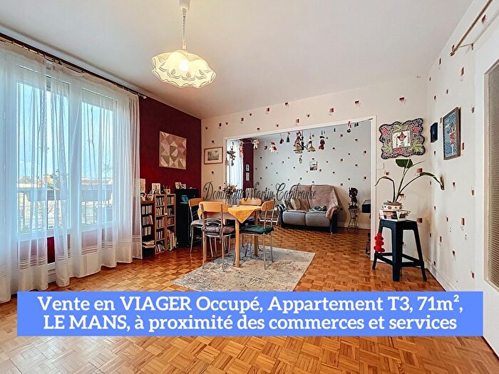 Appartement à vendre - Le Mans, Carnot - 3 pièces - 2 chambres
