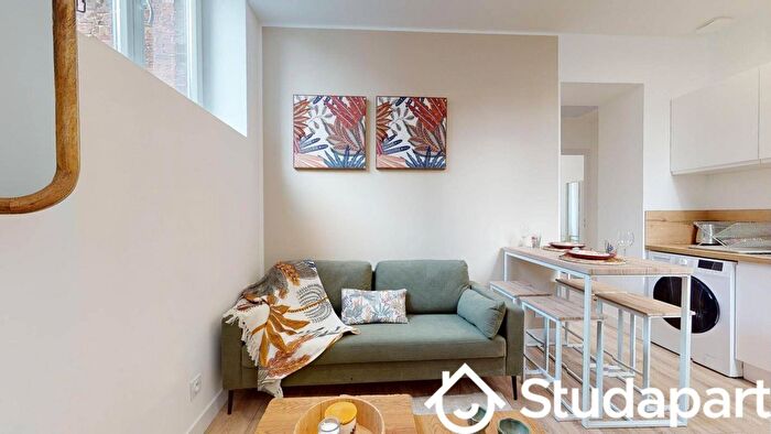 Appartement à louer - Wazemmes, Lille - 1 pièce - 2 chambres