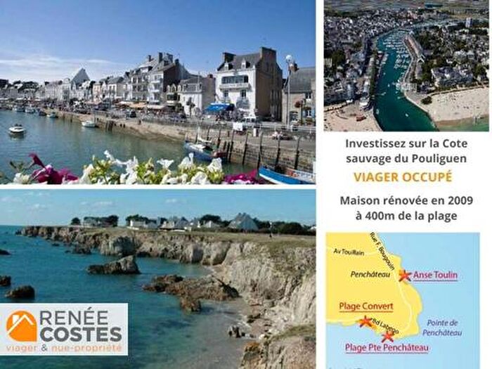 Maison à vendre - Le Pouliguen - 3 pièces - 2 chambres