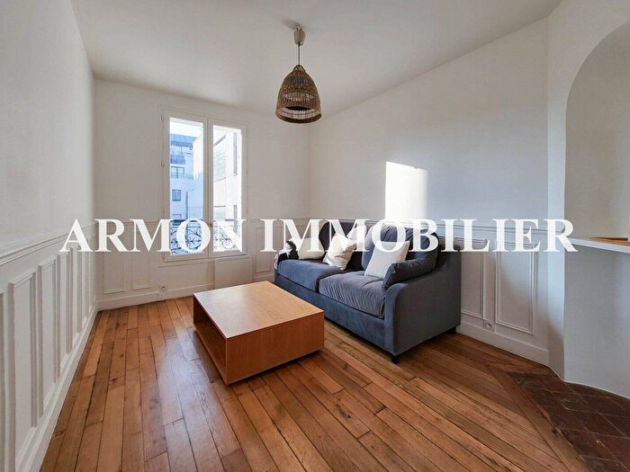 Appartement à louer - Wilson-Rivay, Levallois-Perret - 2 pièces - 1 chambre