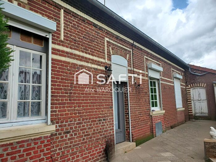 Guyencourt-Saulcourt - Maison 4 pièces à vendre
