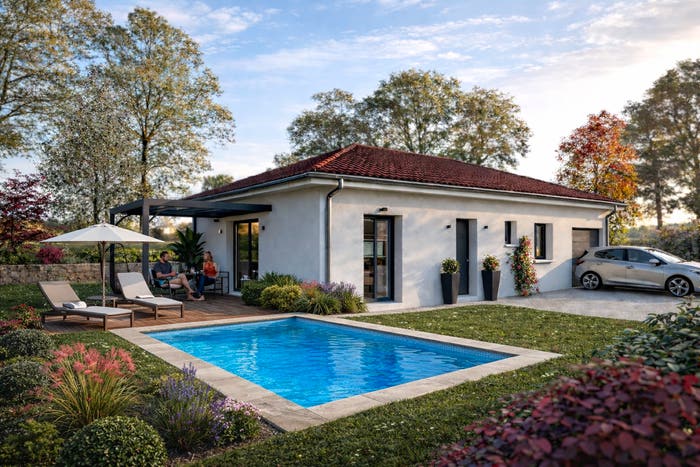 Maison 4 pièces à Saint-Sorlin-de-Morestel, à vendre