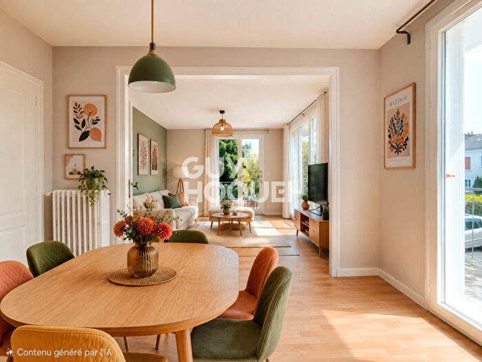Appartement 3 pièces à Nantes, Zola, Dervallières, à vendre