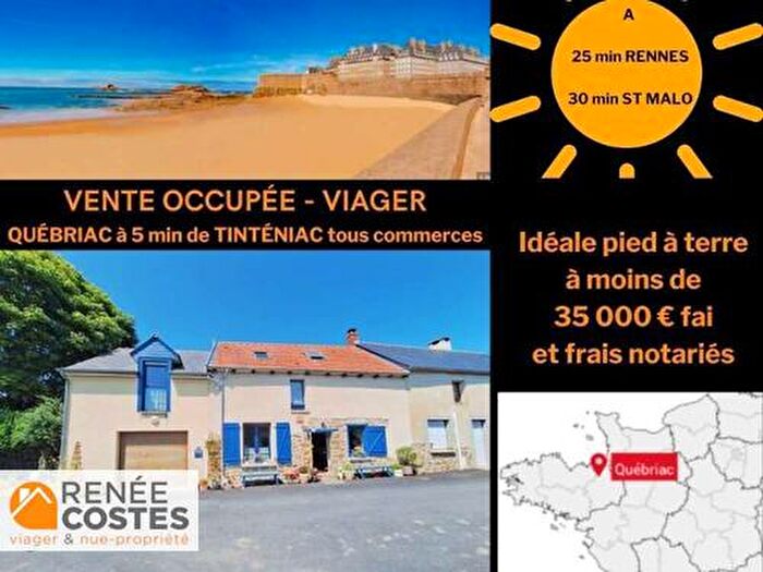 Maison à vendre - Saint-Malo, Le Petit Paramé, Le Val, Fontainre - 4 pièces - 2 chambres