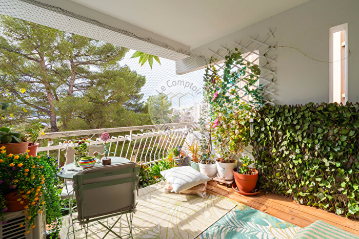 Appartement à vendre - Marseille e , Mazargues - 3 pièces - 2 chambres