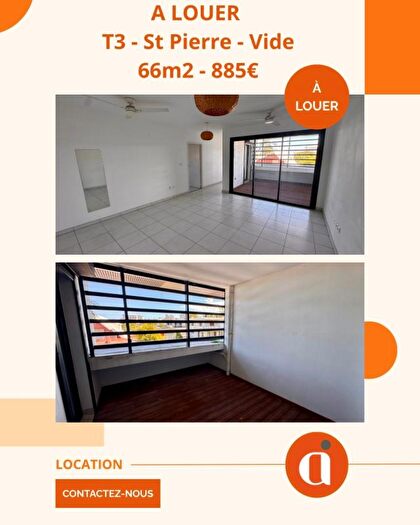 Appartement 3 pièces à louer - Saint-Pierre