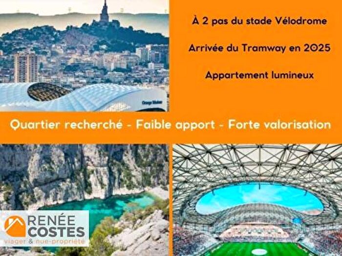 Appartement à vendre - Marseille e , Sainte-Marguerite - 4 pièces - 3 chambres