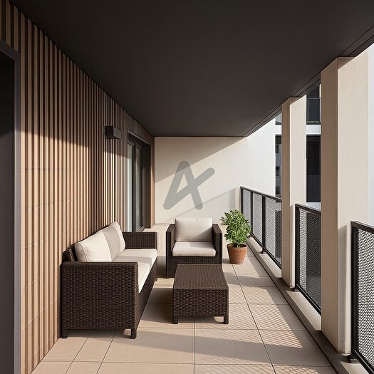 Appartement à vendre - Chassieu - 2 pièces - 1 chambre