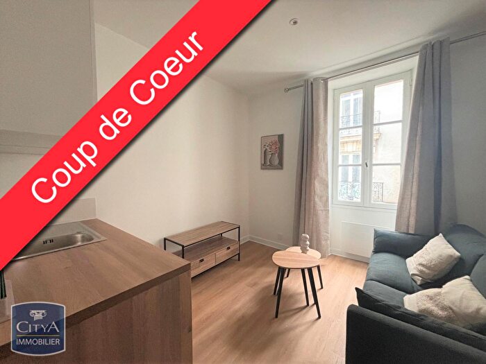 Appartement à louer - Nantes, Centre-ville - 2 pièces - 1 chambre
