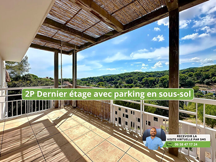 Appartement à vendre - Antibes, Rabiac, Carriat, Les Semboules, Les Brusquets - 2 pièces - 1 chambre