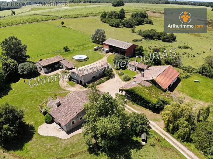 Maison à vendre - Duras - 6 pièces - 4 chambres