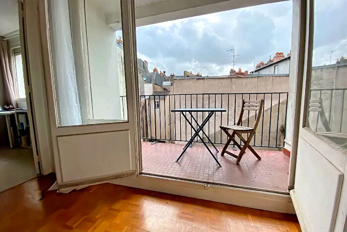 Appartement à vendre - Nantes, Centre-ville - 2 pièces - 1 chambre