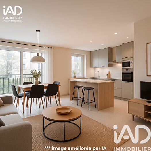 Appartement à vendre - La Roche-sur-Yon, Le Bourg sous la Roche - 3 pièces - 2 chambres