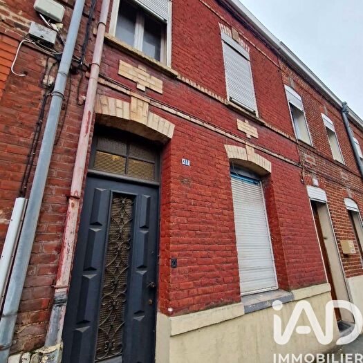 Maison à vendre - Raismes, Centre-ville, Gare - 5 pièces - 3 chambres