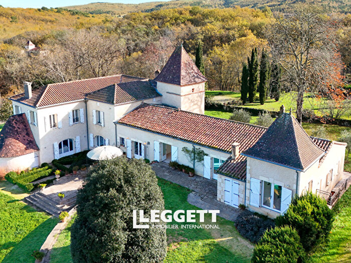 Maison à vendre - Mauroux - 9 pièces - 4 chambres