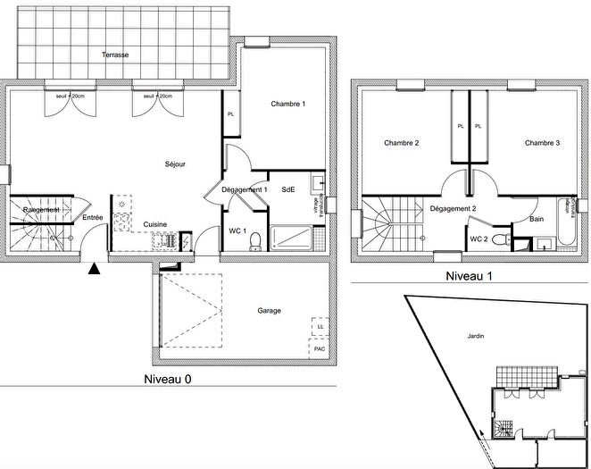 Maison à vendre - Olonne-sur-Mer, La Guérinère, Les Moinardes, Les Favrioux - 4 pièces - 3 chambres