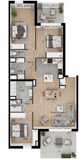 Maisons à vendre et appartements à louer - 3