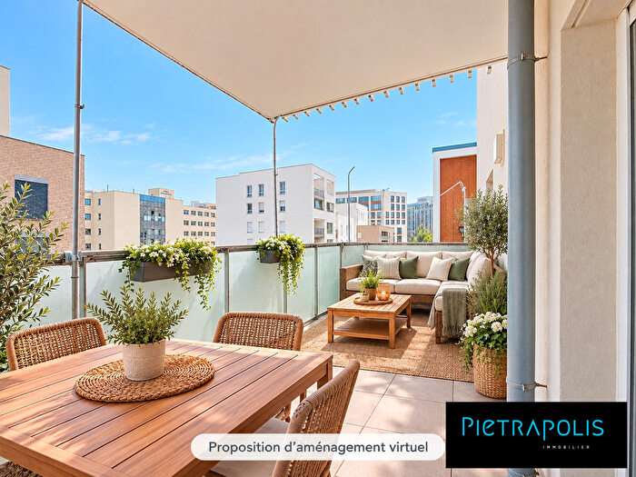 Villeurbanne, Poudrette, Les Brosses - Appartement 3 pièces à vendre