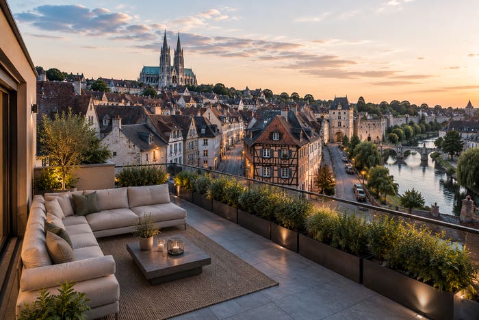 Chartres, Coteau d'Aboville : Maison 4 pièces à vendre