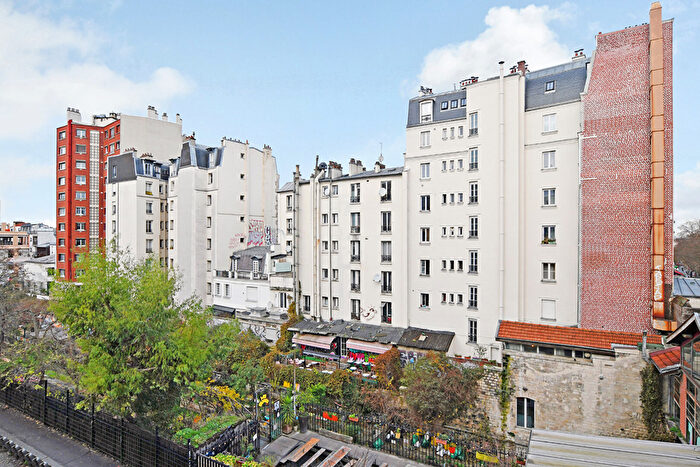 Appartement à vendre - Paris e , Jules Joffrin - 2 pièces - 1 chambre