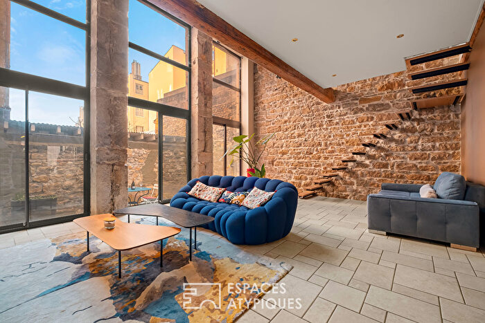 Appartement à vendre - Lyon er , Haut, Coeur des Pentes - 4 pièces - 2 chambres