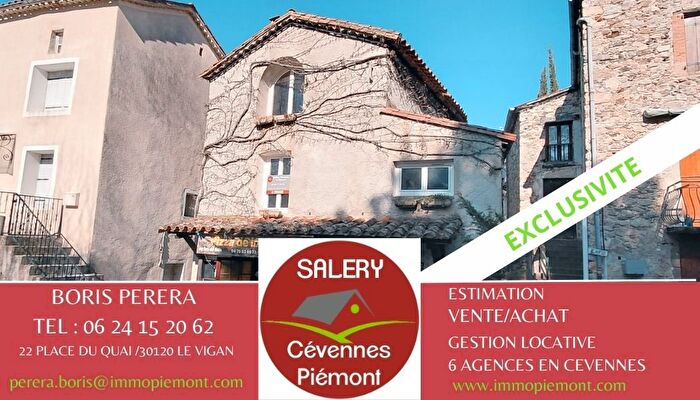 Maison à vendre - Aumessas - 9 pièces - 8 chambres