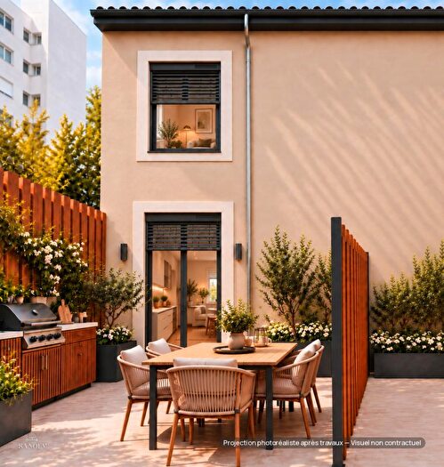 Maison 4 pièces à vendre - Lyon 3ème, Sans Souci, Dauphiné