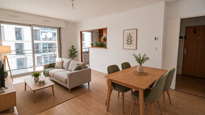Nantes, Cité des Congrès, Champs de Mars : Appartement 3 pièces à vendre