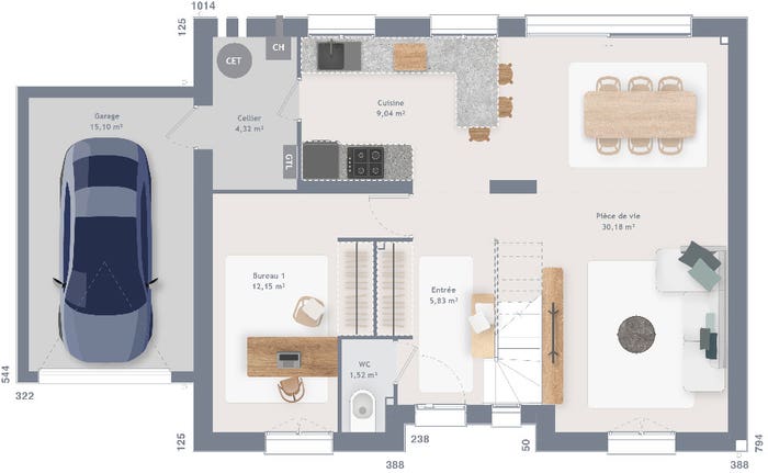 Maisons à vendre et appartements à louer - 2