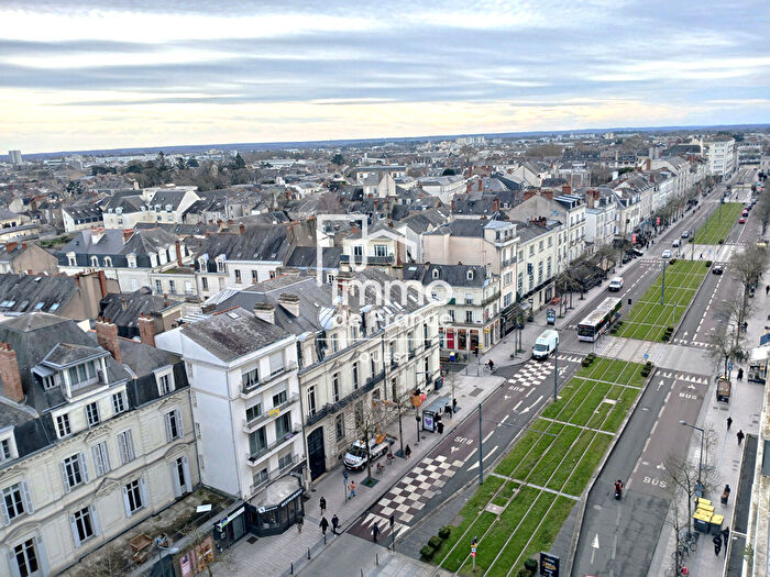 Appartement à vendre - Angers, Centre-ville, La Fayette - 5 pièces - 3 chambres