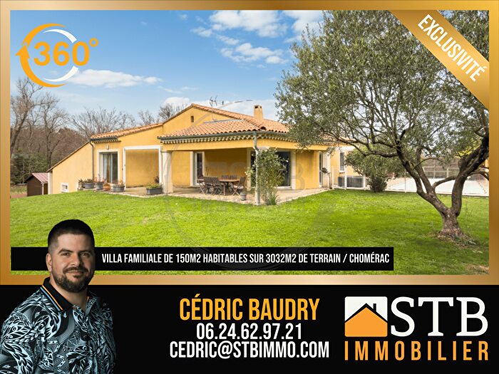 Maison à vendre - Chomérac - 6 pièces - 5 chambres