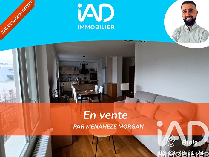 Appartement à vendre - Blois, Centre-ville - 2 pièces - 1 chambre